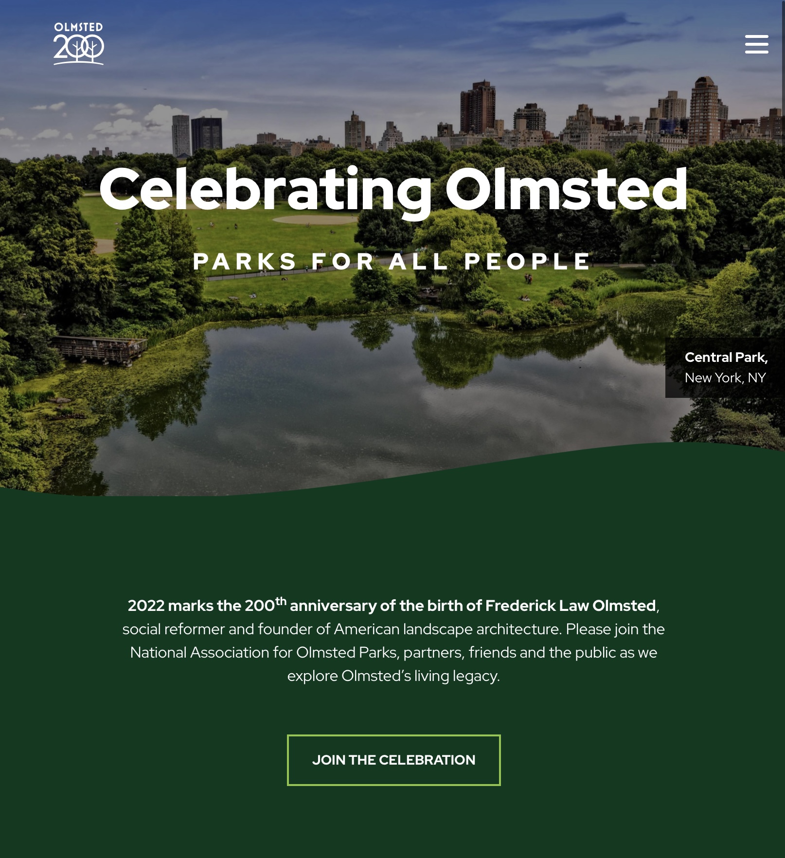 The Design Principles of Frederick Law Olmsted | Friends of the Farm